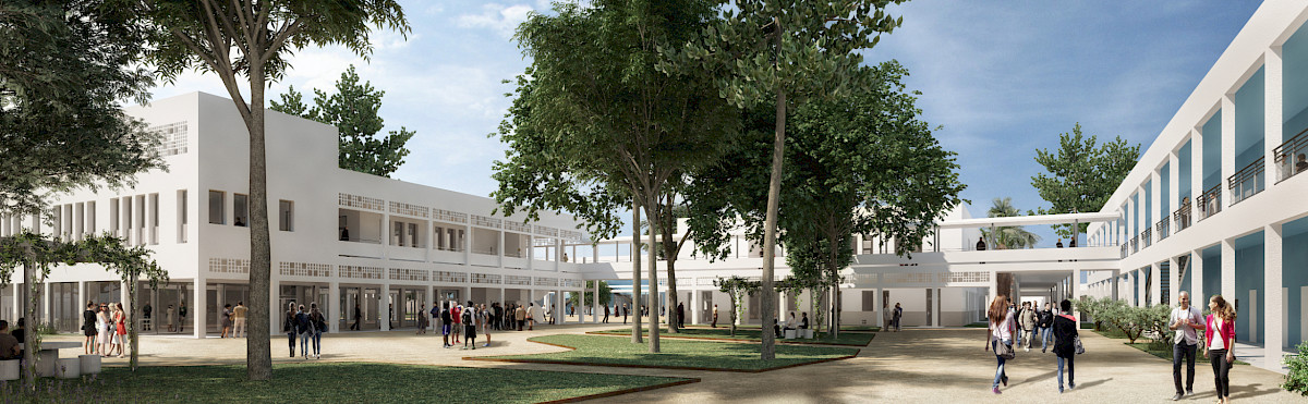 Lycée International Alexandre Dumas, Alger | Terreneuve | architectes ...