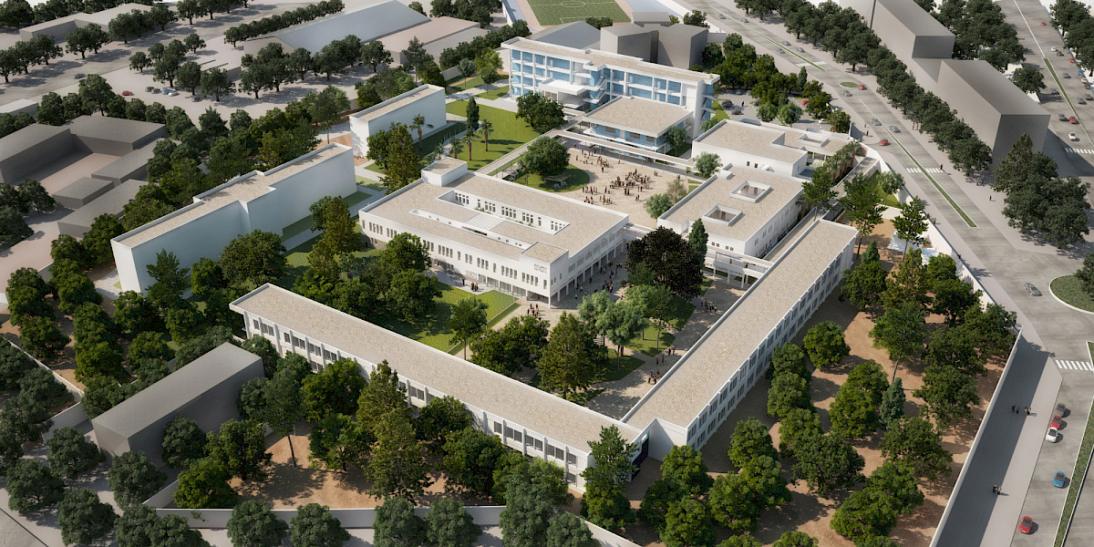 Lycée International Alexandre Dumas, Alger | Terreneuve | architectes ...