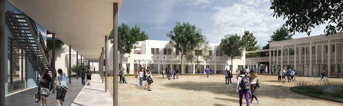 Lycée International Alexandre Dumas, Alger | Terreneuve | architectes ...